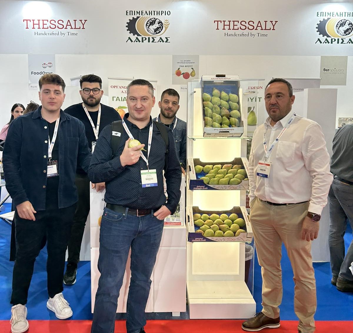 Food expo 2023. 2η ημέρα έκθεσης. επίσκεψη του Διευθύνων συμβούλου του ...